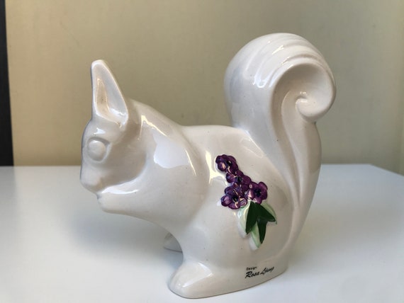 Sculpture Ceramic Squirrel Art & Collectibles Figurines etna.com.pe
