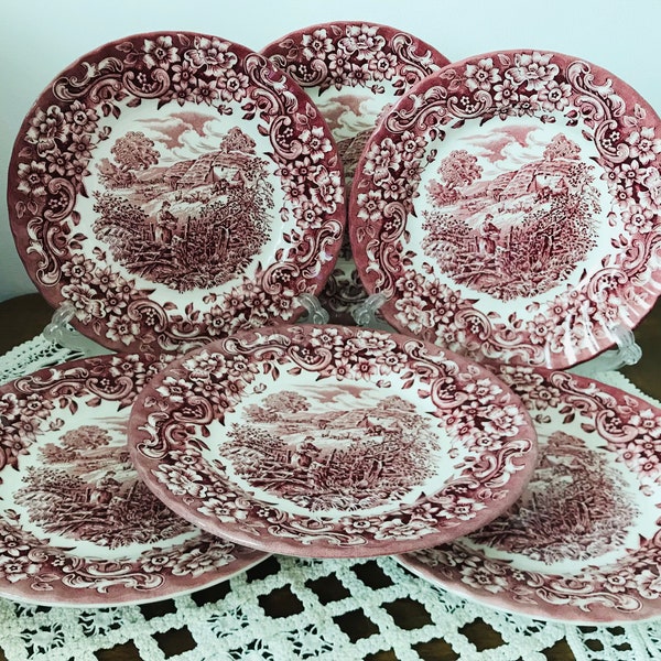 English Plates - Etsy