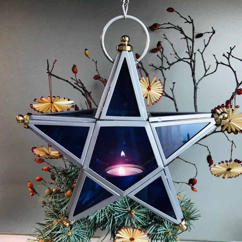 Glass Star Lantern - Etsy