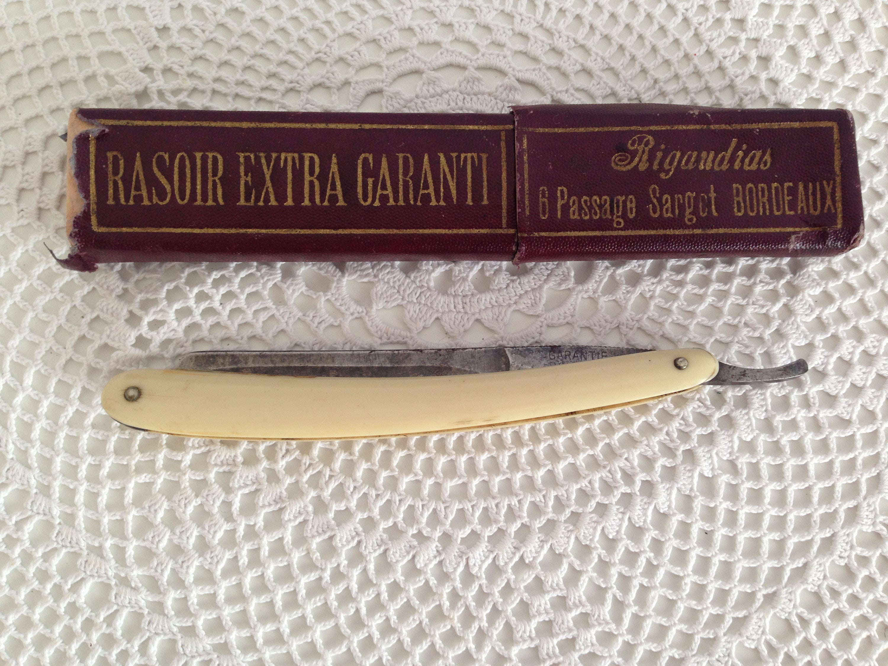 Razor Solingen razor Solingen Garantie Antique Straight | Etsy