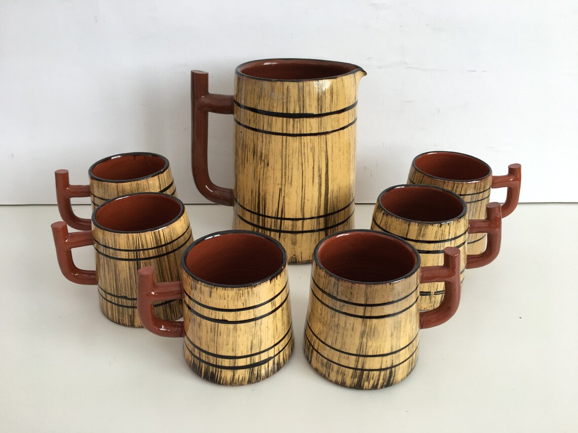 Vintage Art Bulgarian Troyan Pottery Handmade Ceramic Troyan | Etsy