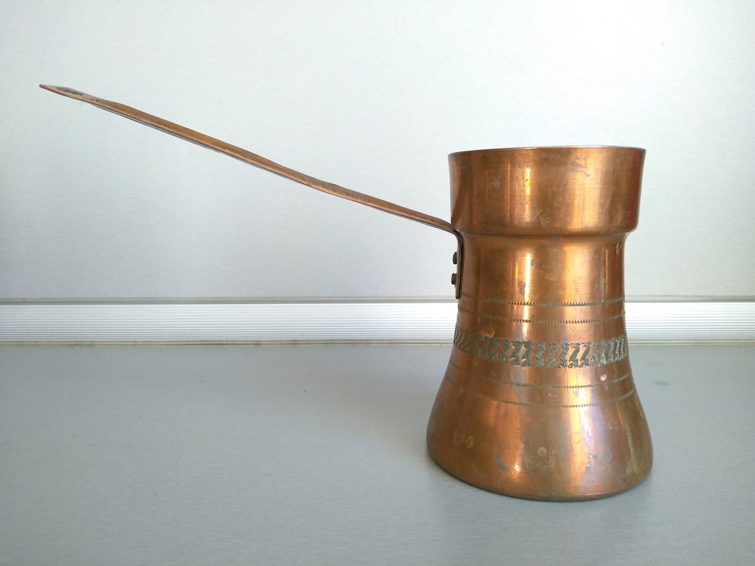 Vintage Cezve - Turkish Coffee Pot - Copper Coffee Cezve - Copper ...