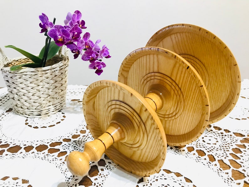 Wooden Three Tier Tray | Etsy