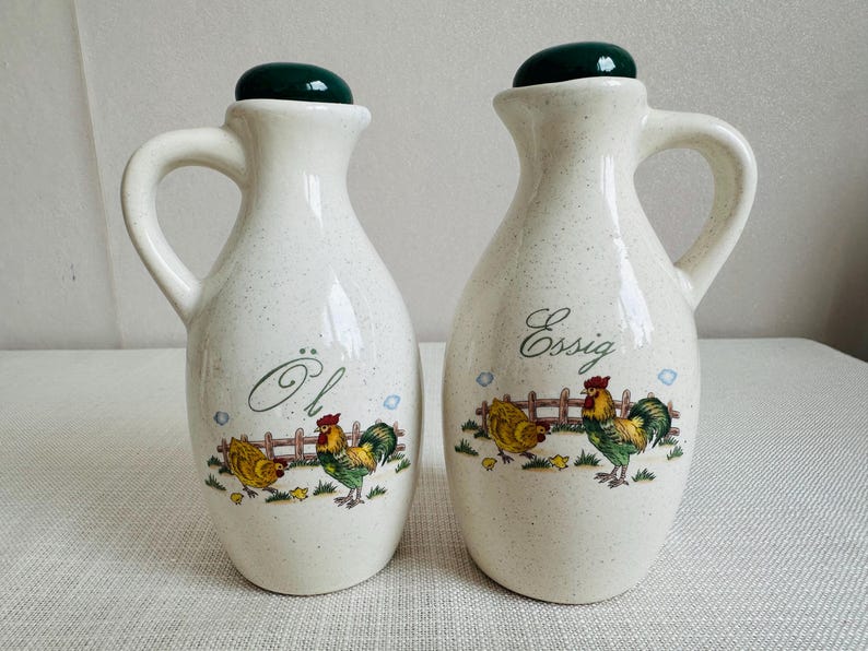 Vintage Condiment Table Set for Easter (10) - Etsy