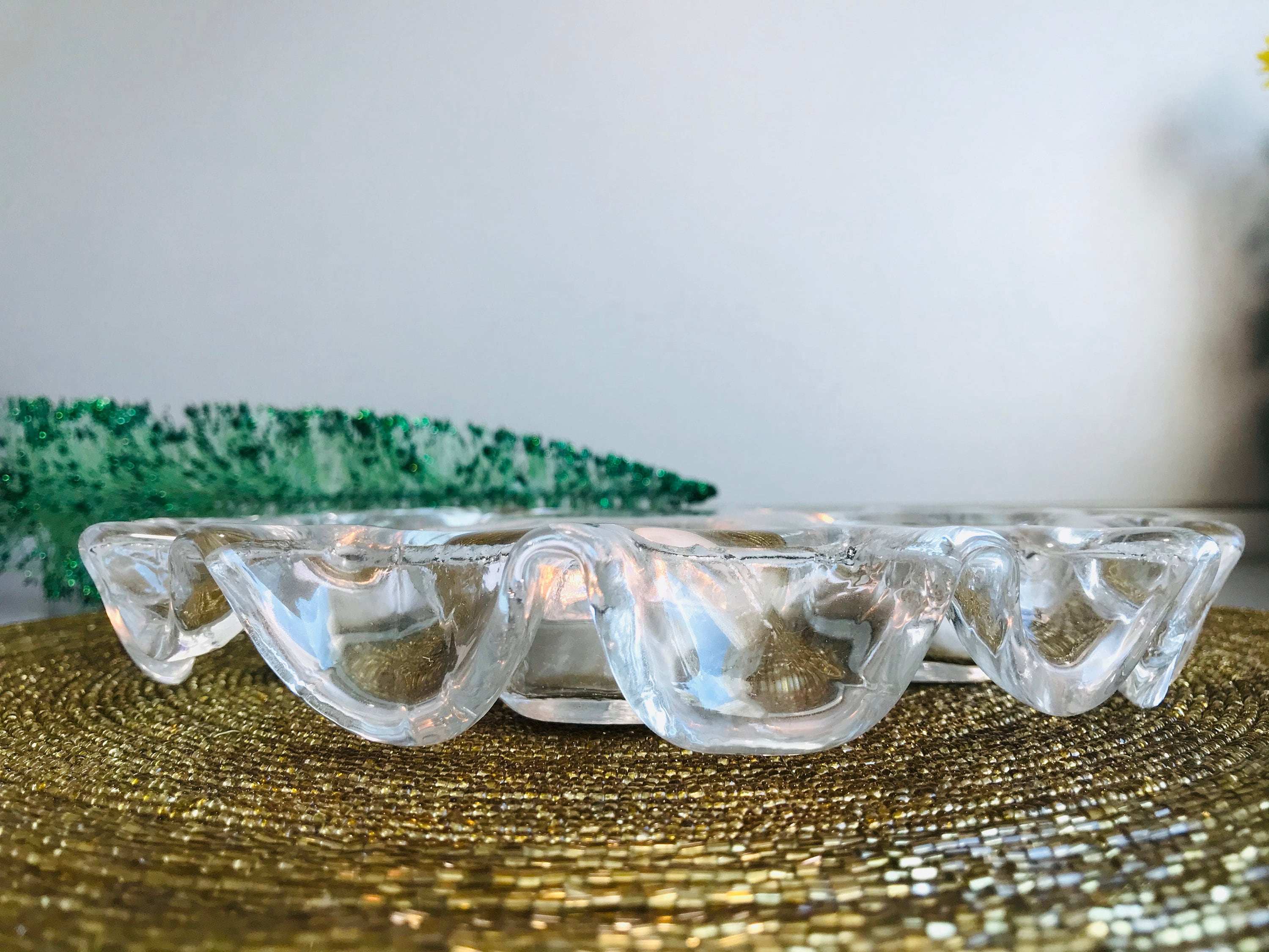 Muurla Finland Glass Candle Holder - Handmade Muurla Candlestick - Etsy UK