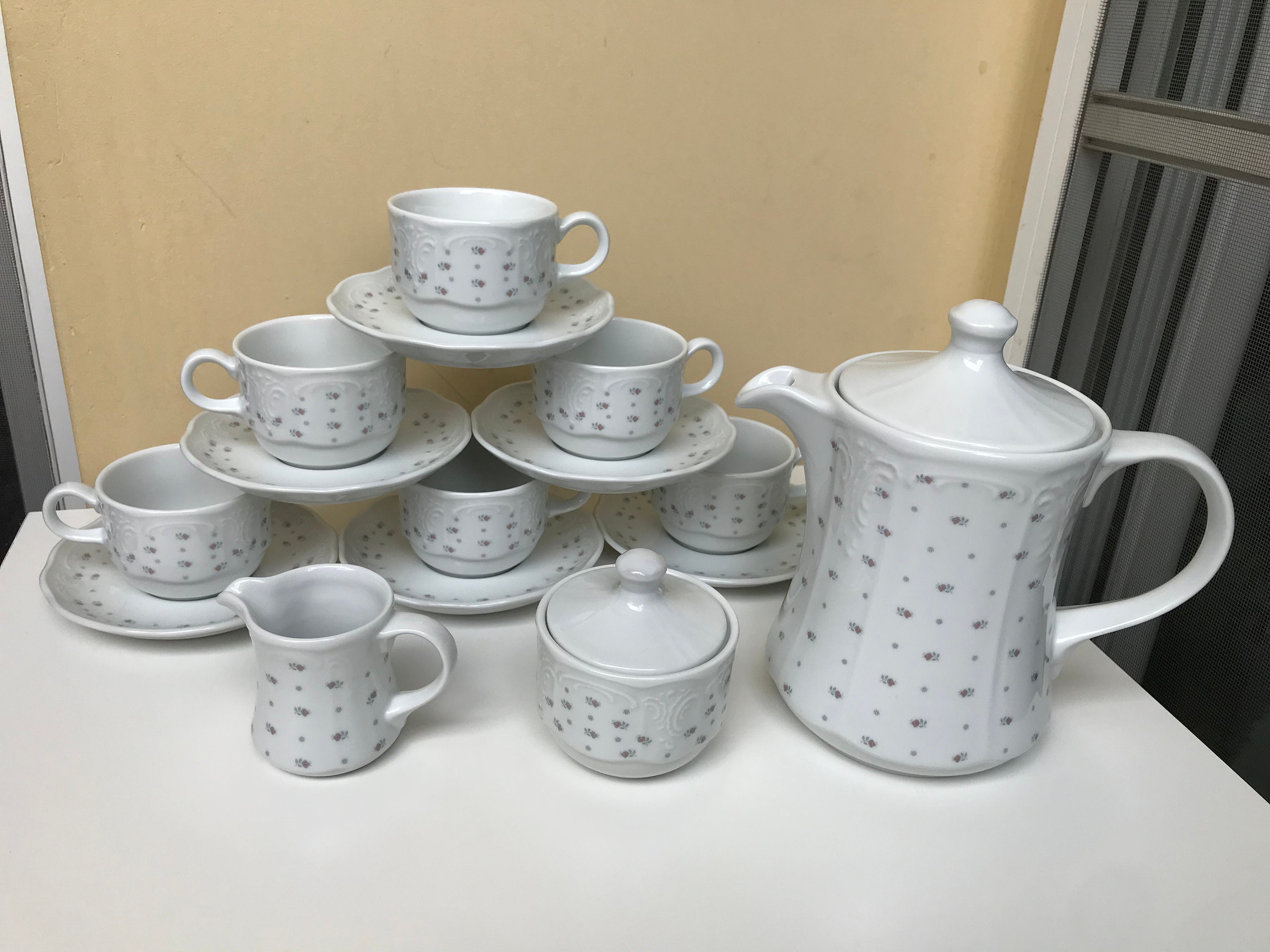 Vintage LILIEN PORZELLAN AUSTRIA Coffee or Tea Set Lilien - Etsy Canada