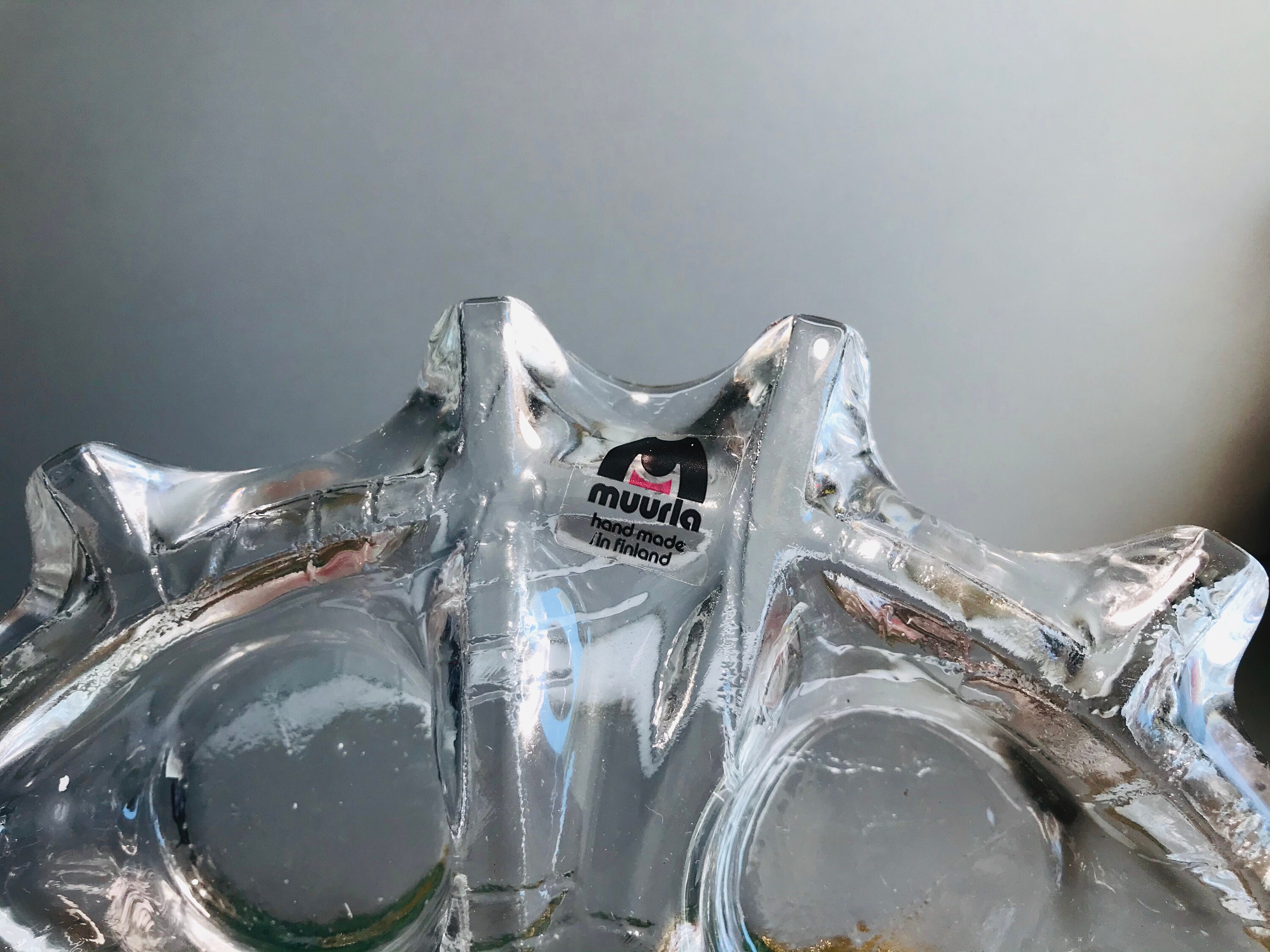 Muurla Finland Glass Candle Holder - Handmade Muurla Candlestick - Etsy UK