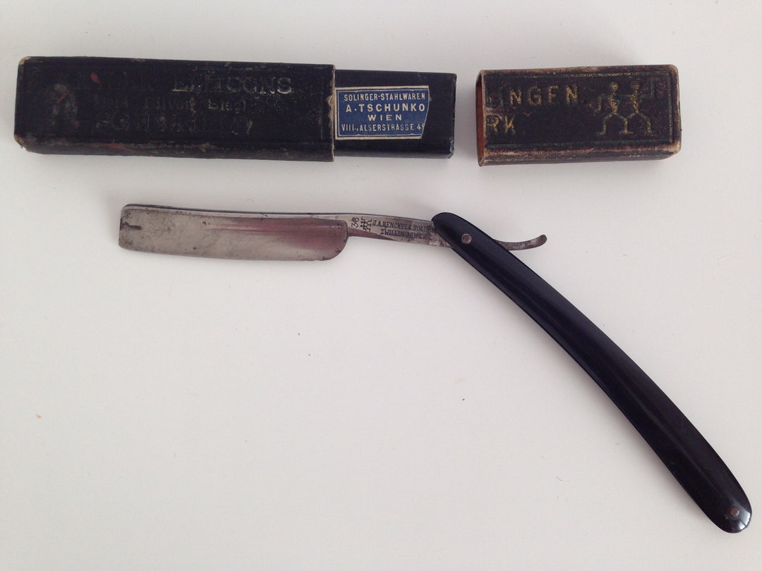 Razor Solingen -razor Solingen ZWILLING Swerk - Antique Straight Razor ...