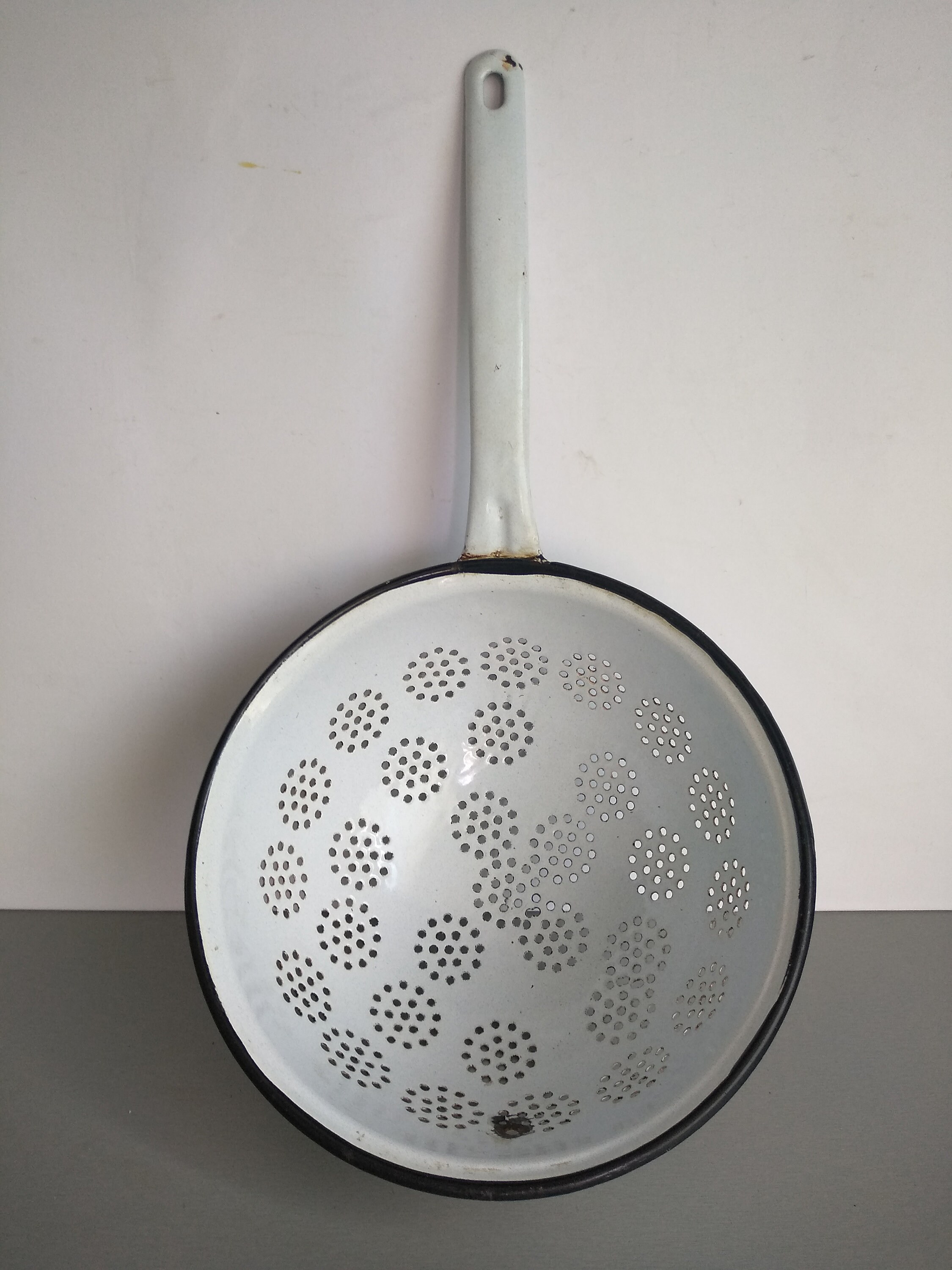 Vintage Colander Vintage Colander kitchen enamel Old | Etsy