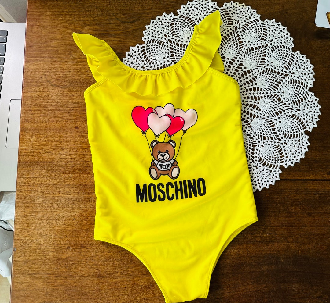 Kids Swimsuit Teddy Bear Swimsuit - Etsy