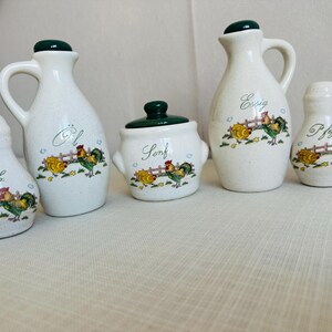 Vintage Condiment Table Set for Easter (10) - Etsy