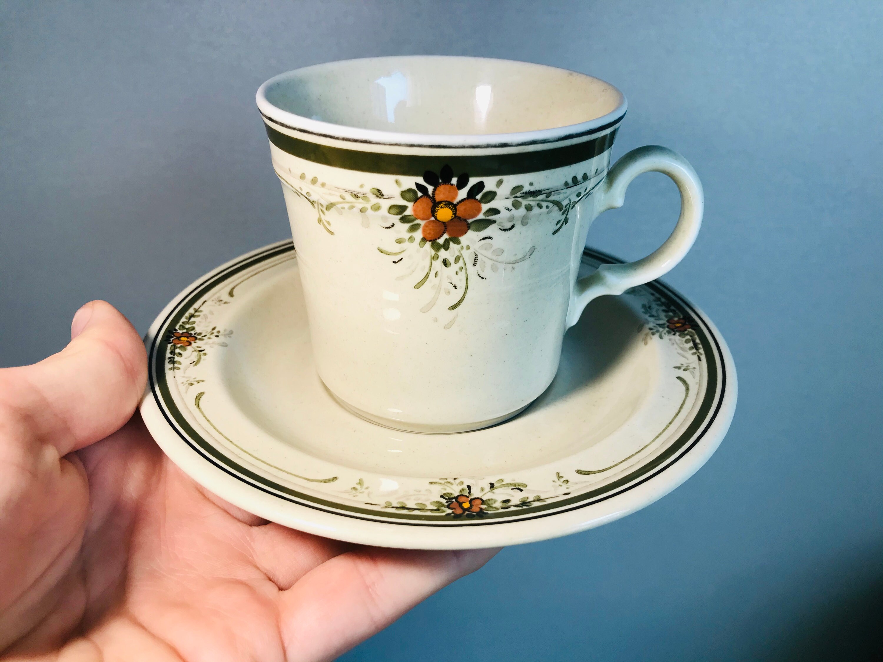 Vintage Porcelain Coffee or Tea Set ASTRA Romantica 1851 | Etsy