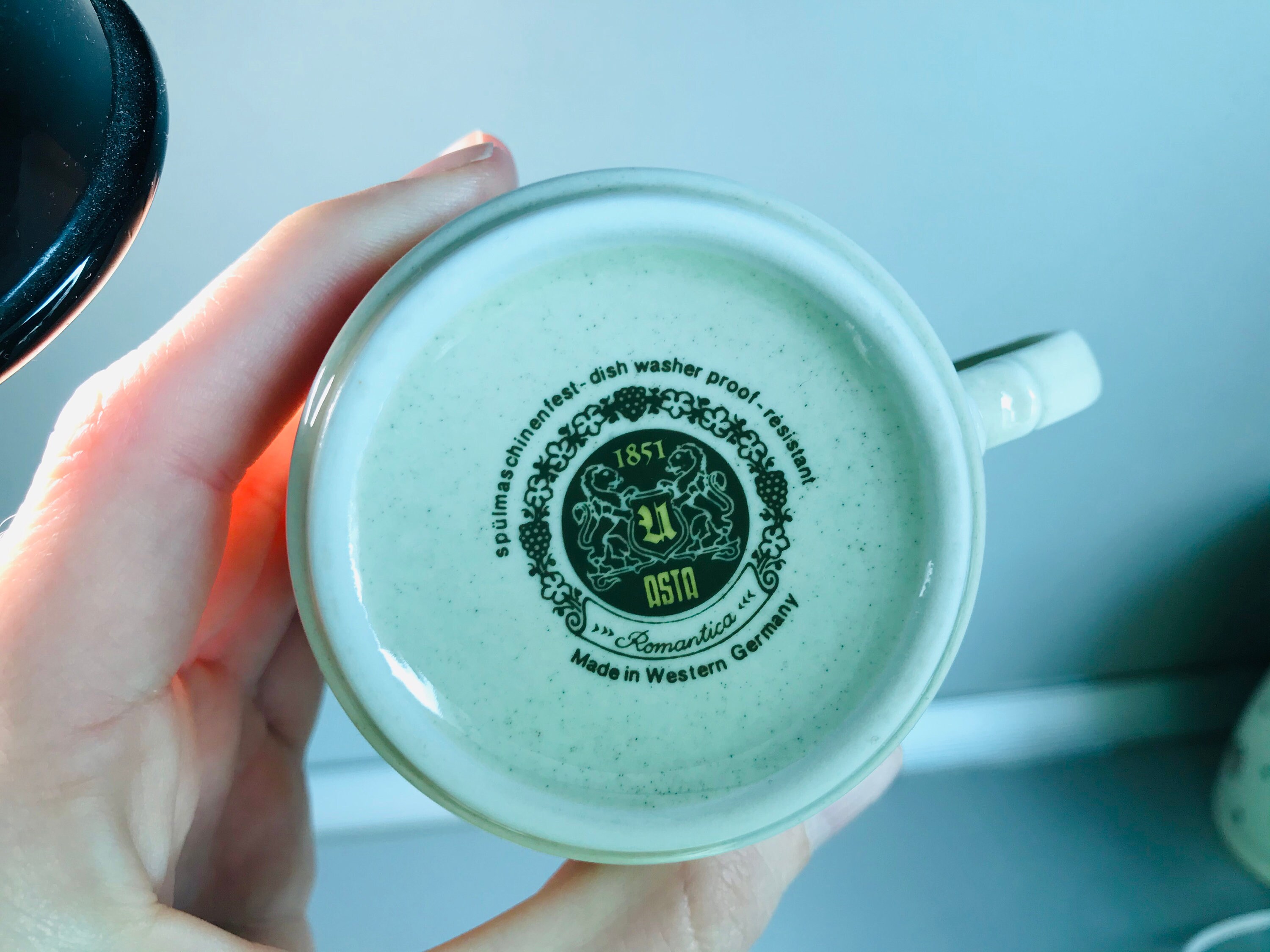 Vintage porcelain coffee or tea set ASTRA Romantica 1851 | Etsy