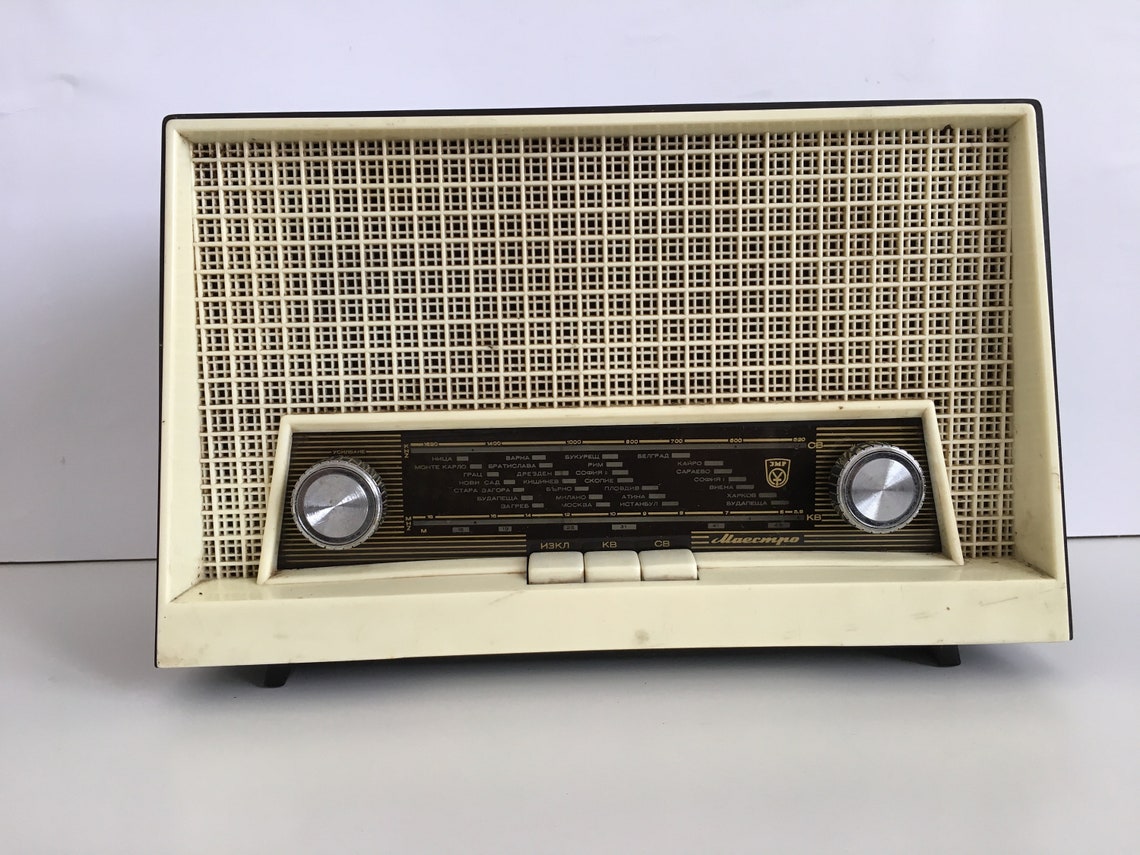 Retro Radio Vintage Radio Retro Decor Bakelite Radio - Etsy