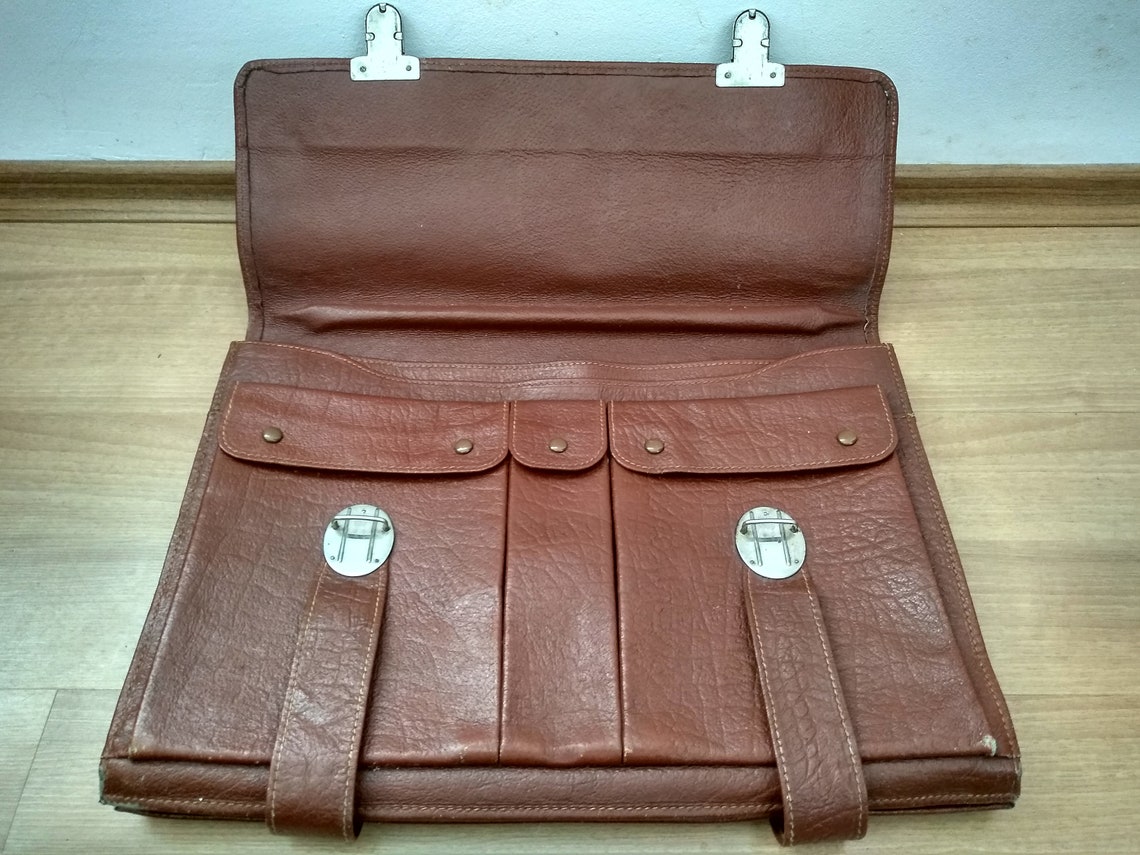 Documents Bag Men's Handbag Genuine Leather Document - Etsy