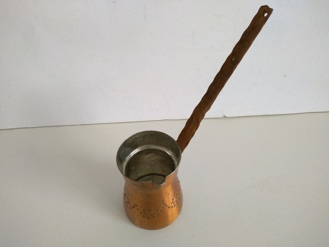 Vintage Cezve - Turkish Coffee Pot - Copper Coffee Cezve - Copper ...