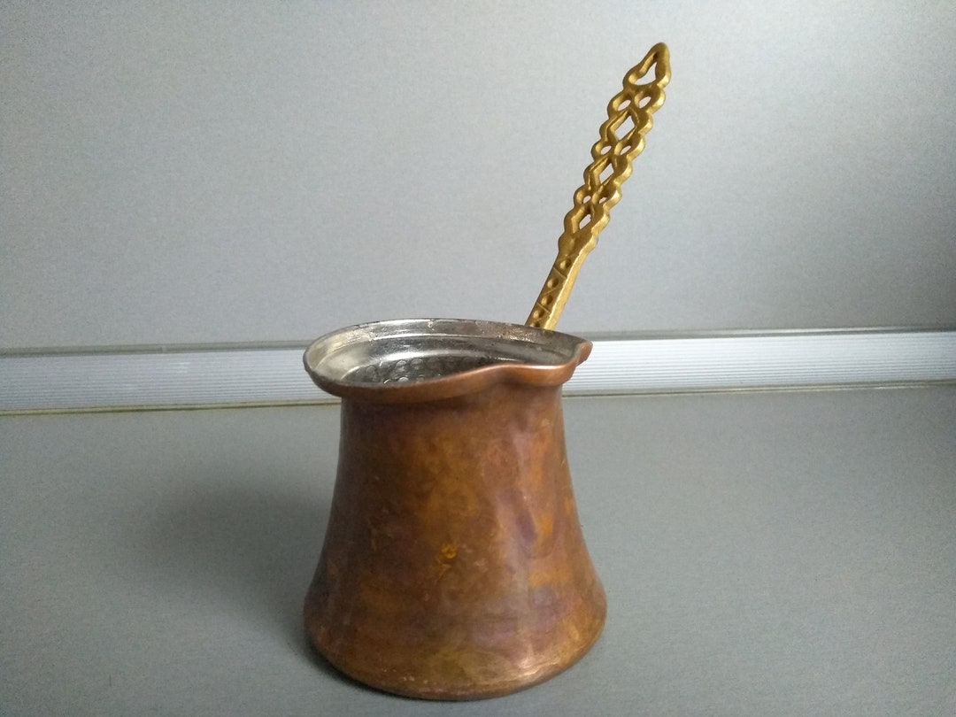 Vintage Cezve - Turkish Coffee Pot - Copper Coffee Cezve - Copper ...