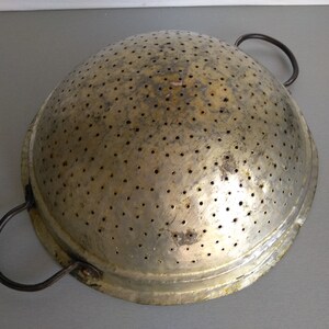 Vintage Colander Vintage Colander Kitchen Old Sieve - Etsy