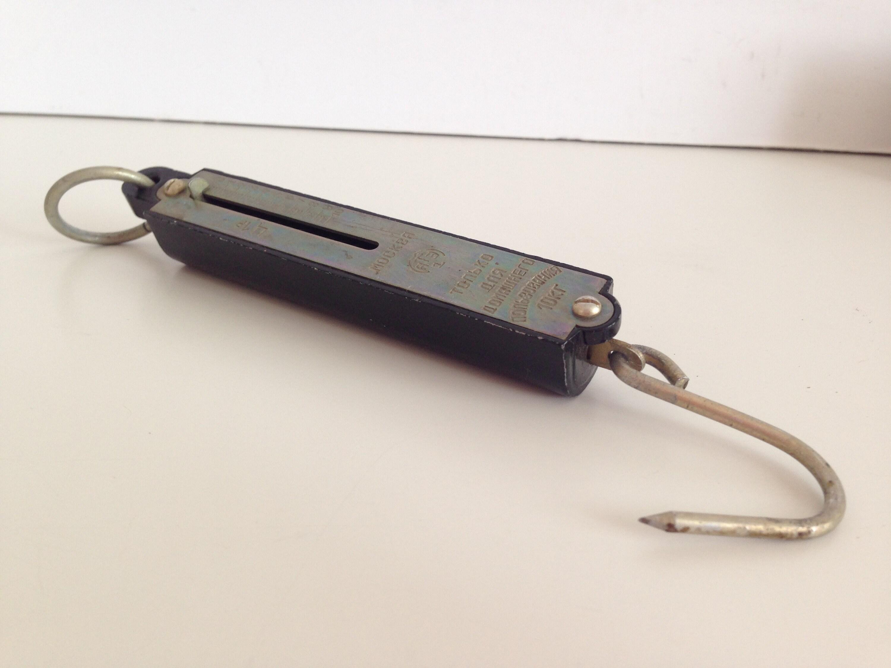 Kitchen & Dining Scales up to 10kg Hanging scale hook Old pocket scale ...