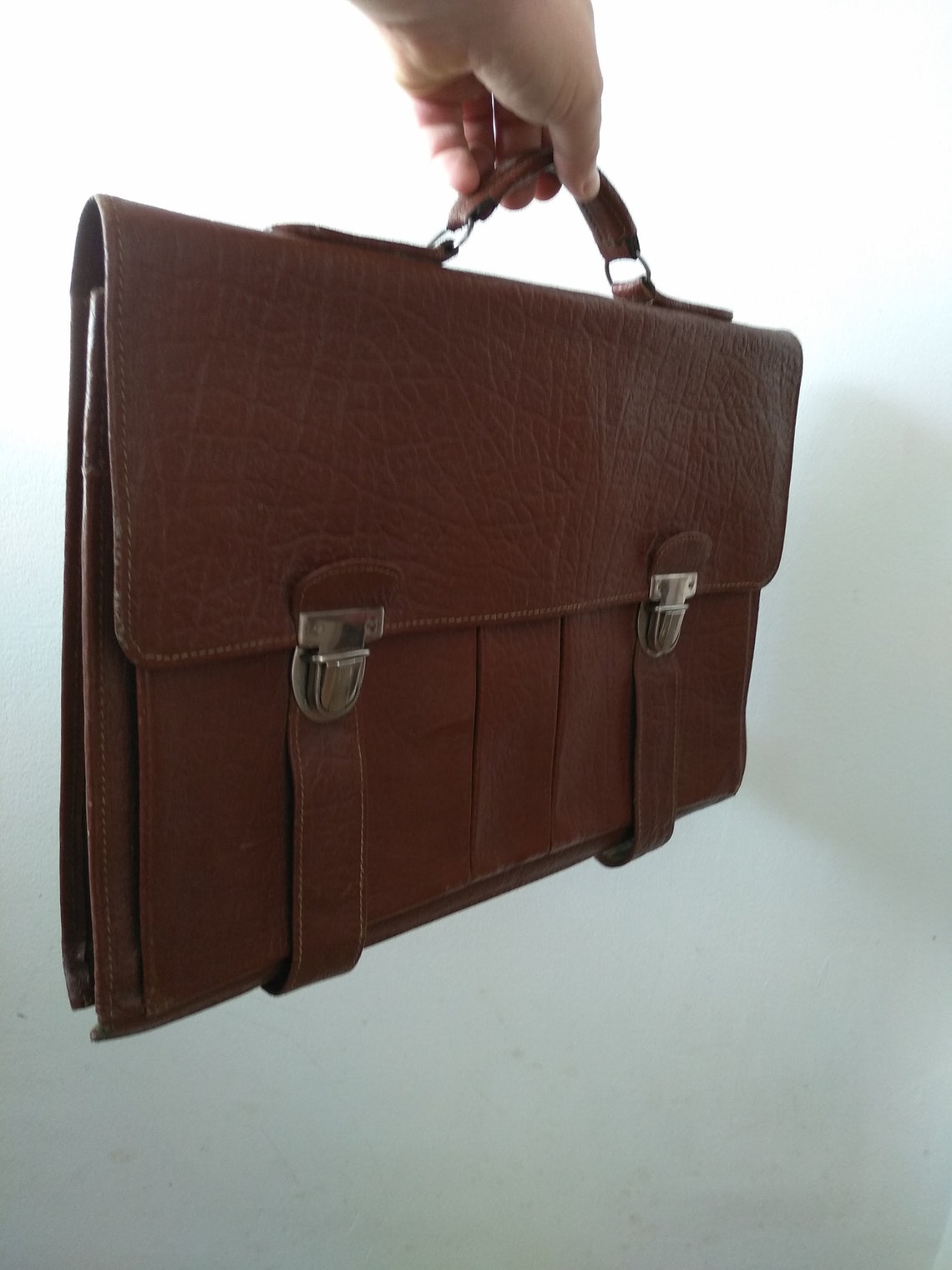 Documents Bag Men's Handbag Genuine Leather Document - Etsy
