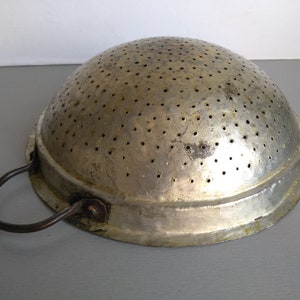 Vintage Colander Vintage Colander Kitchen Old Sieve - Etsy