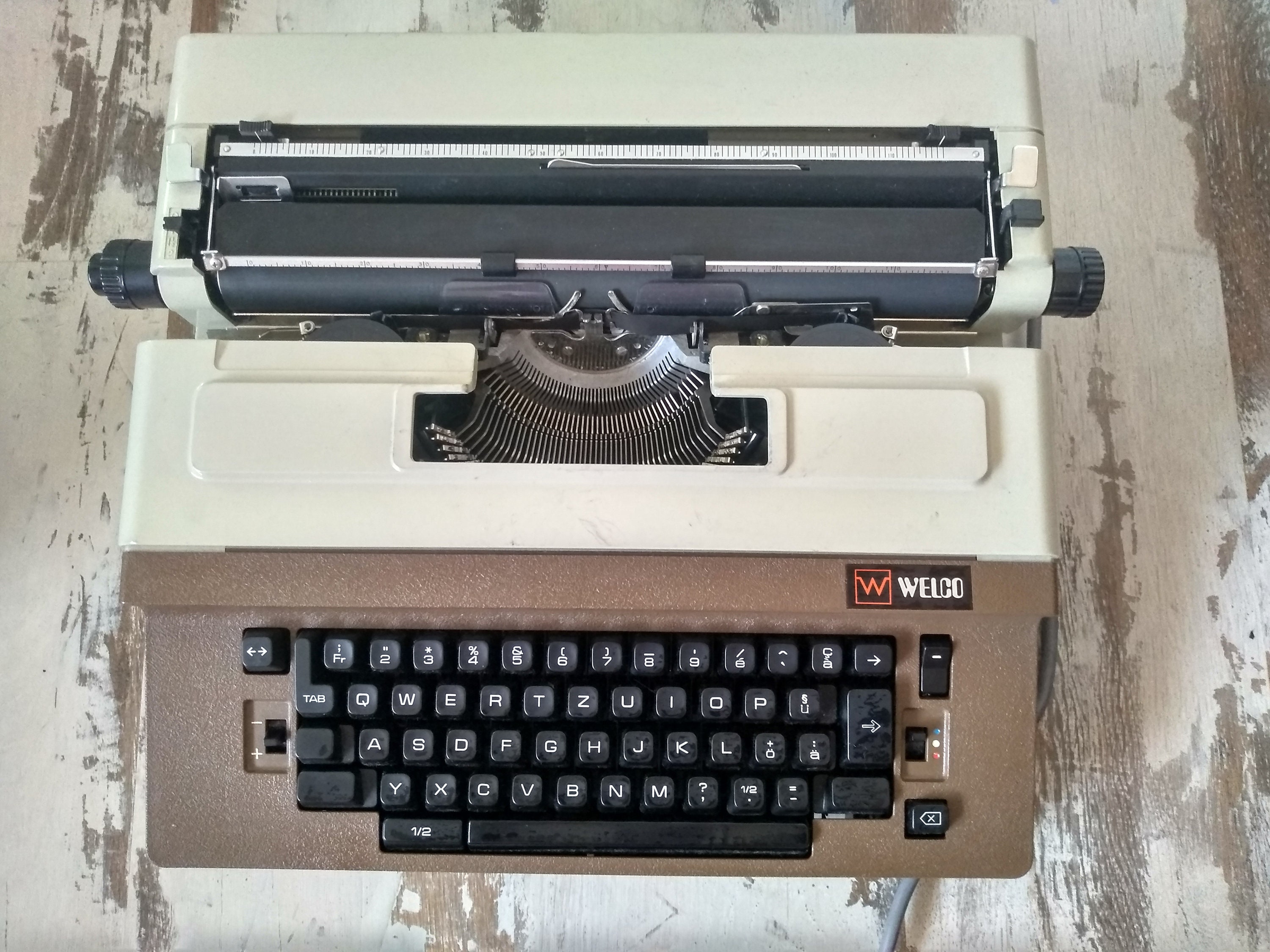Electric Typewriter WELCO Тypewriter WELCO Japanese | Etsy