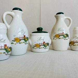 Vintage Condiment Table Set for Easter (10) - Etsy