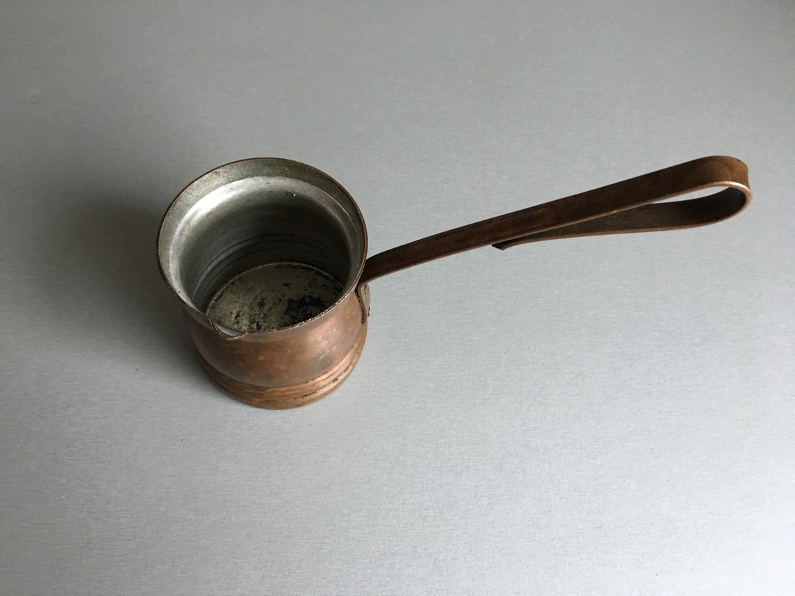 Vintage Cezve Turkish Coffee Pot Copper Coffee Cezve - Etsy