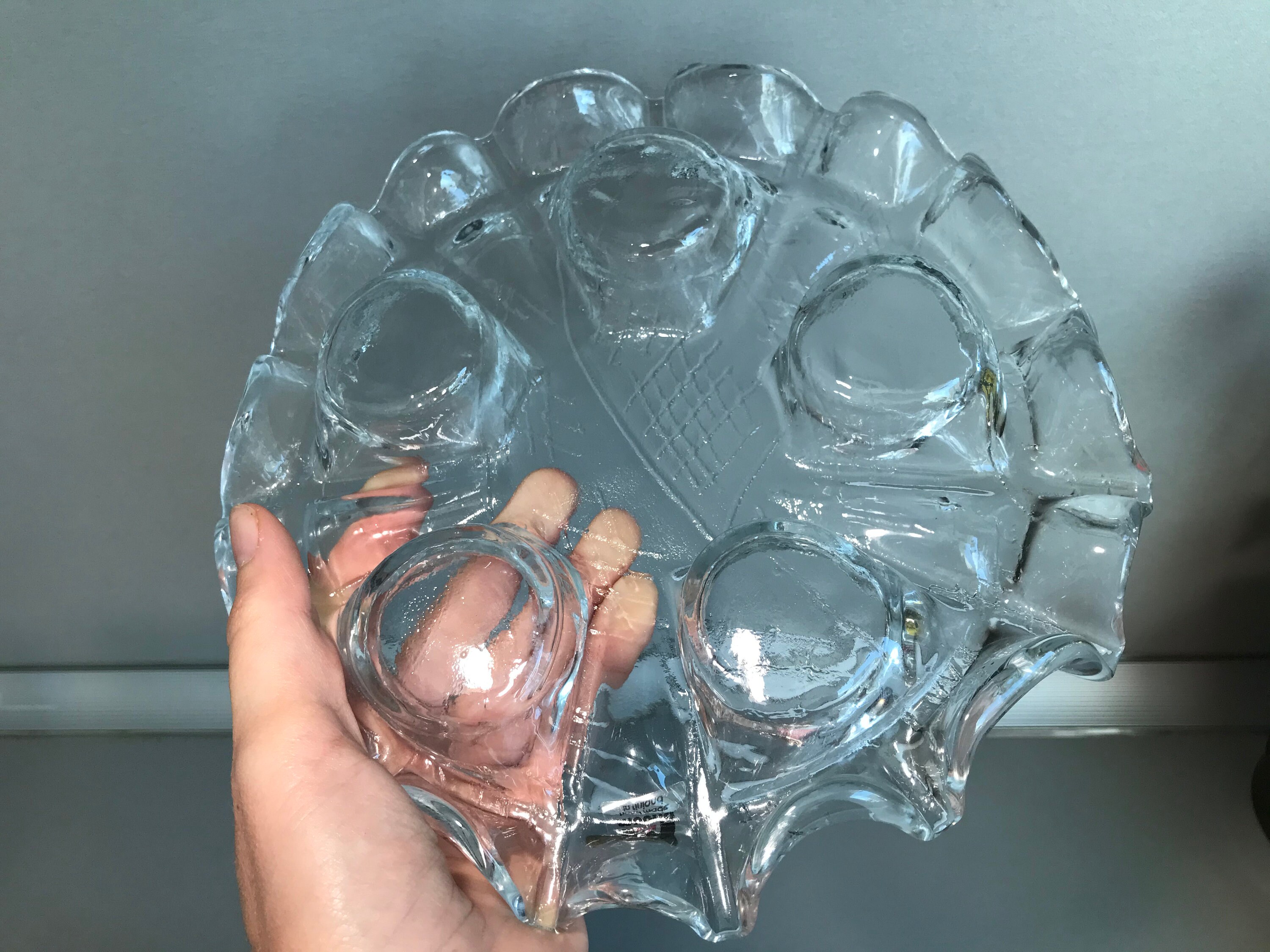 Muurla Finland Glass Candle Holder Handmade Muurla - Etsy