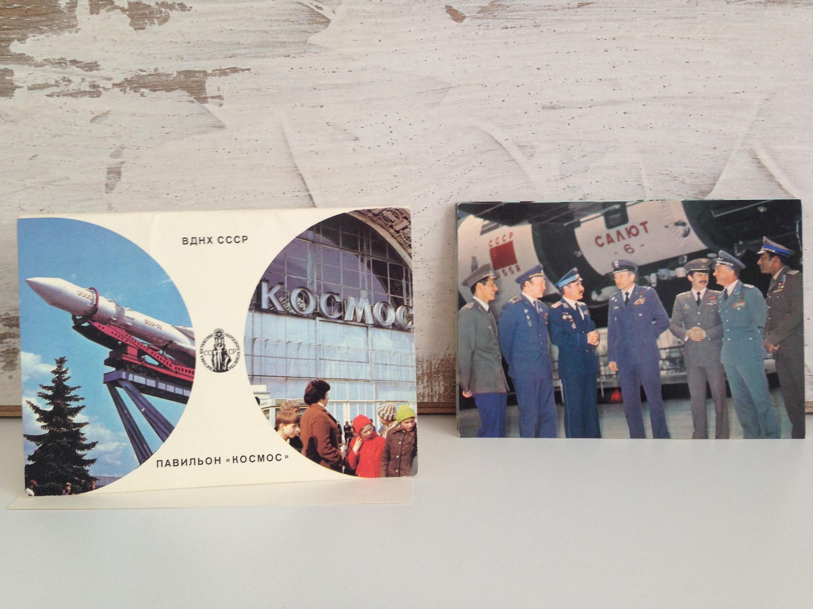 Vintage Set of 14 Soviet Cards - USSR 1982 - Retro Cards - Historical ...