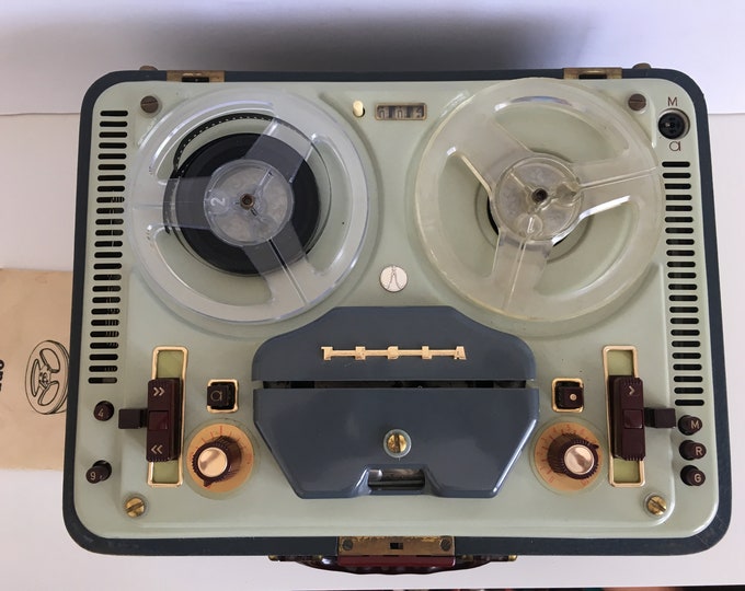 Vintage TESLA Tape Recorder - Old Tape Recorder - Antique Recorder ...