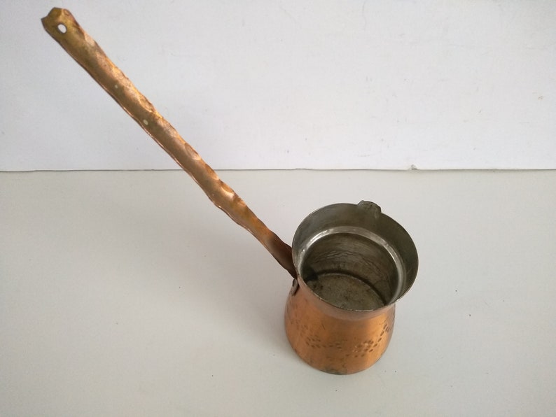 Vintage Cezve Turkish Coffee Pot Copper Coffee Cezve | Etsy