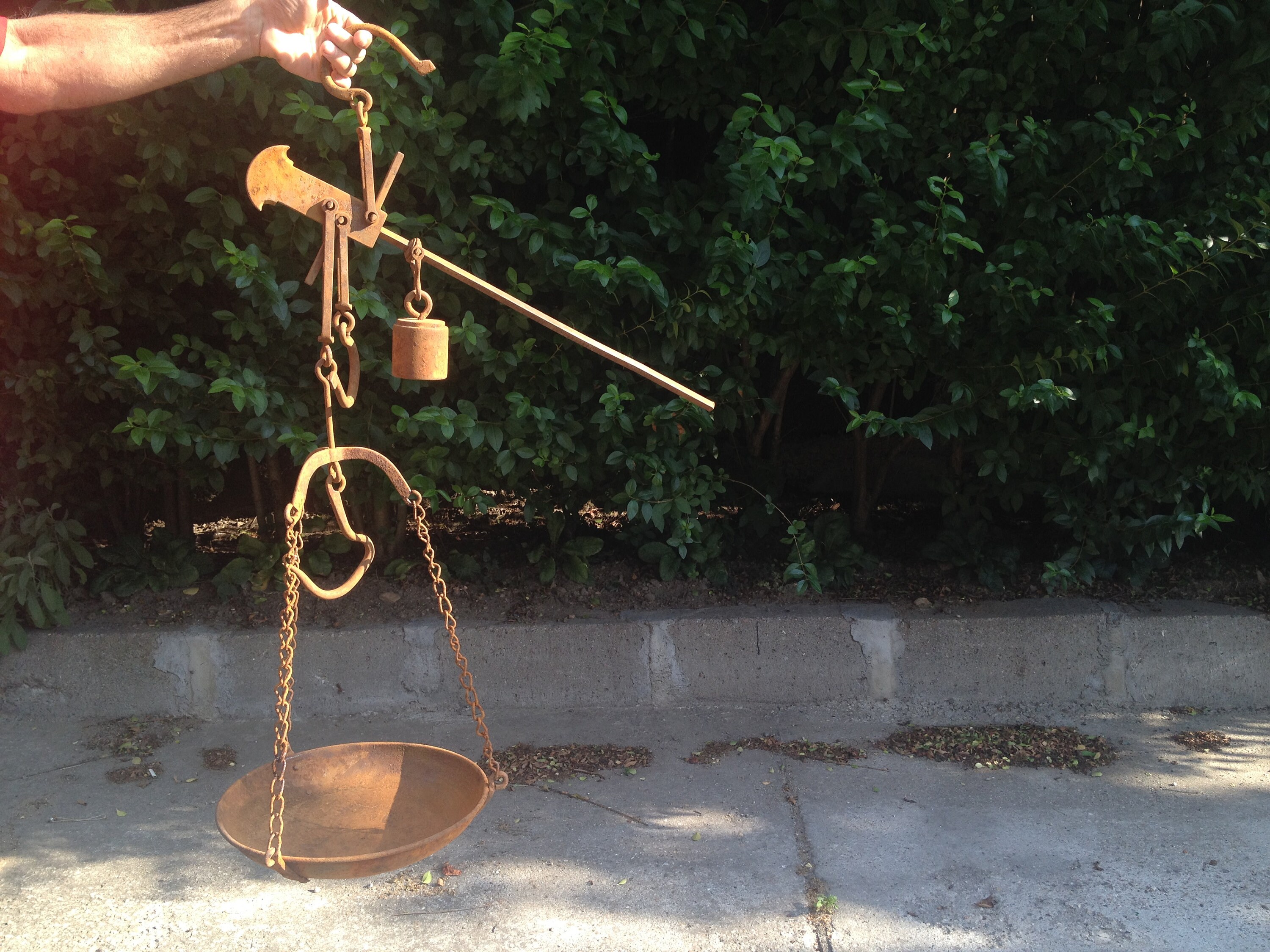 Antique Scale Old Scales Metal Scales Hand Scales for Commodity Scales ...