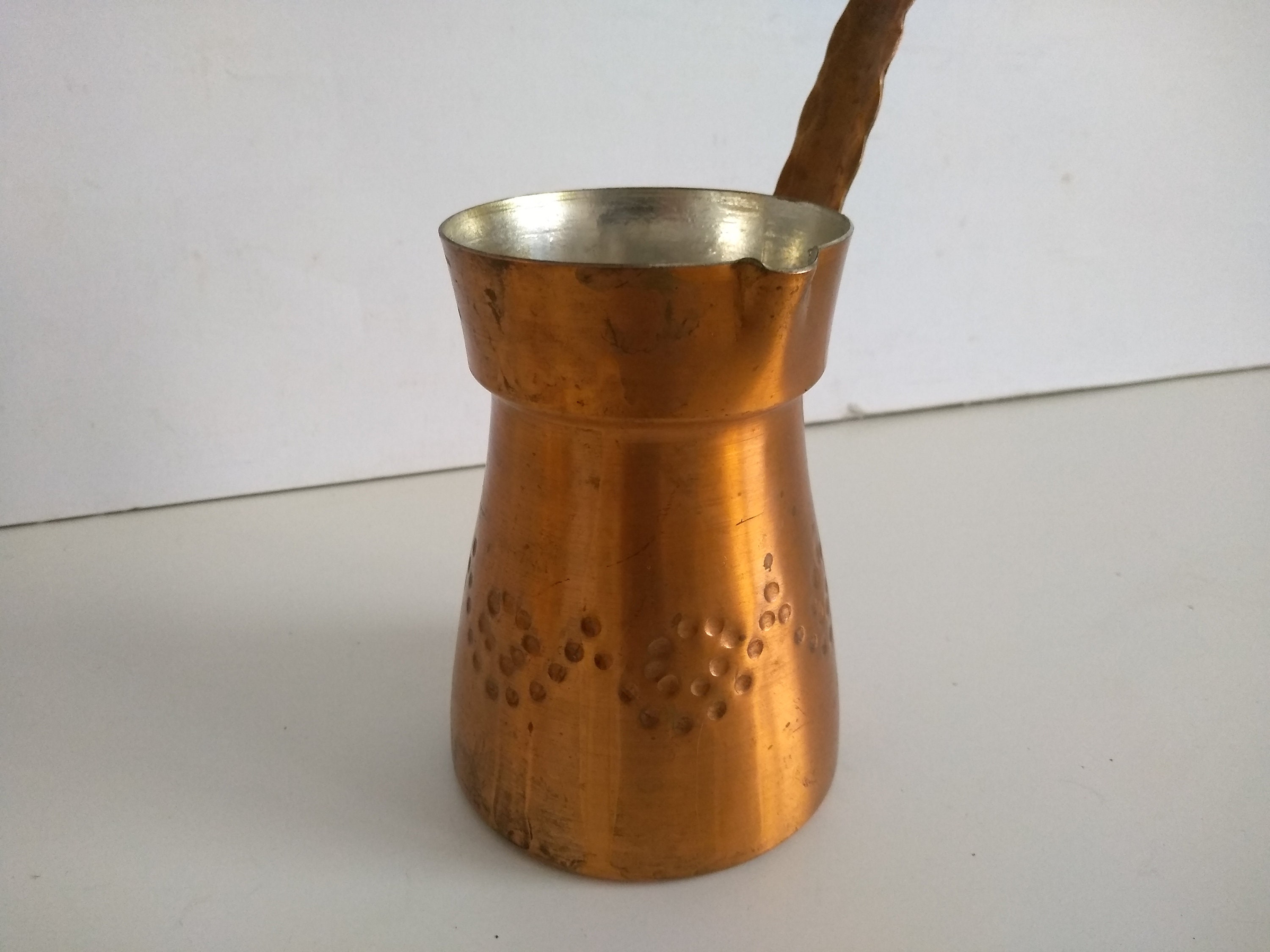 Vintage Cezve - Turkish Coffee Pot - Copper Coffee Cezve - Copper ...