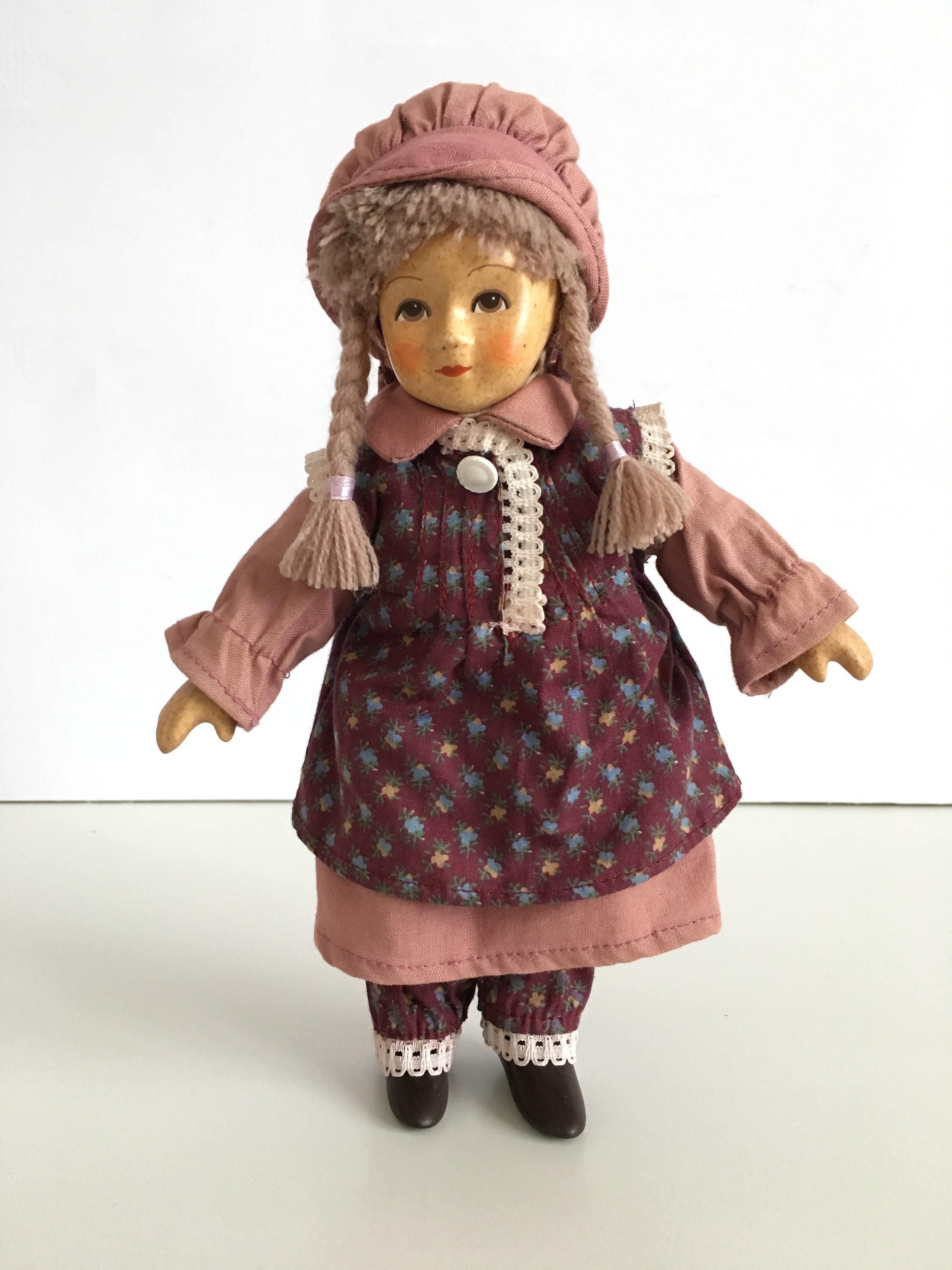 Vintage ceramic doll Adult Collectors Dolls | Etsy