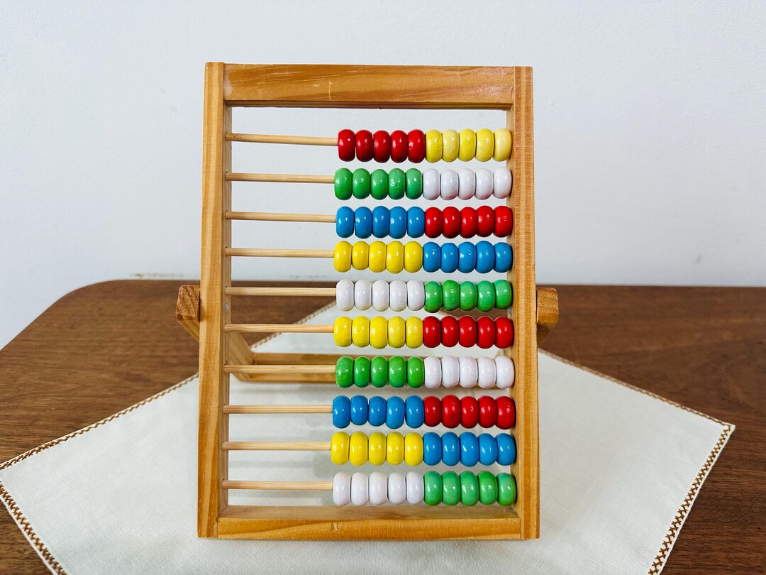Wooden Abacus - Educational Abacus - Old Calculator - Wooden Abacus (2 ...