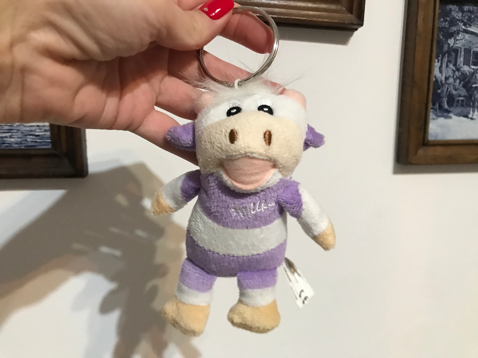 Milka Cow Toy - Swiss Purple and White Cow - Milka Chocolate Purple Cow ...
