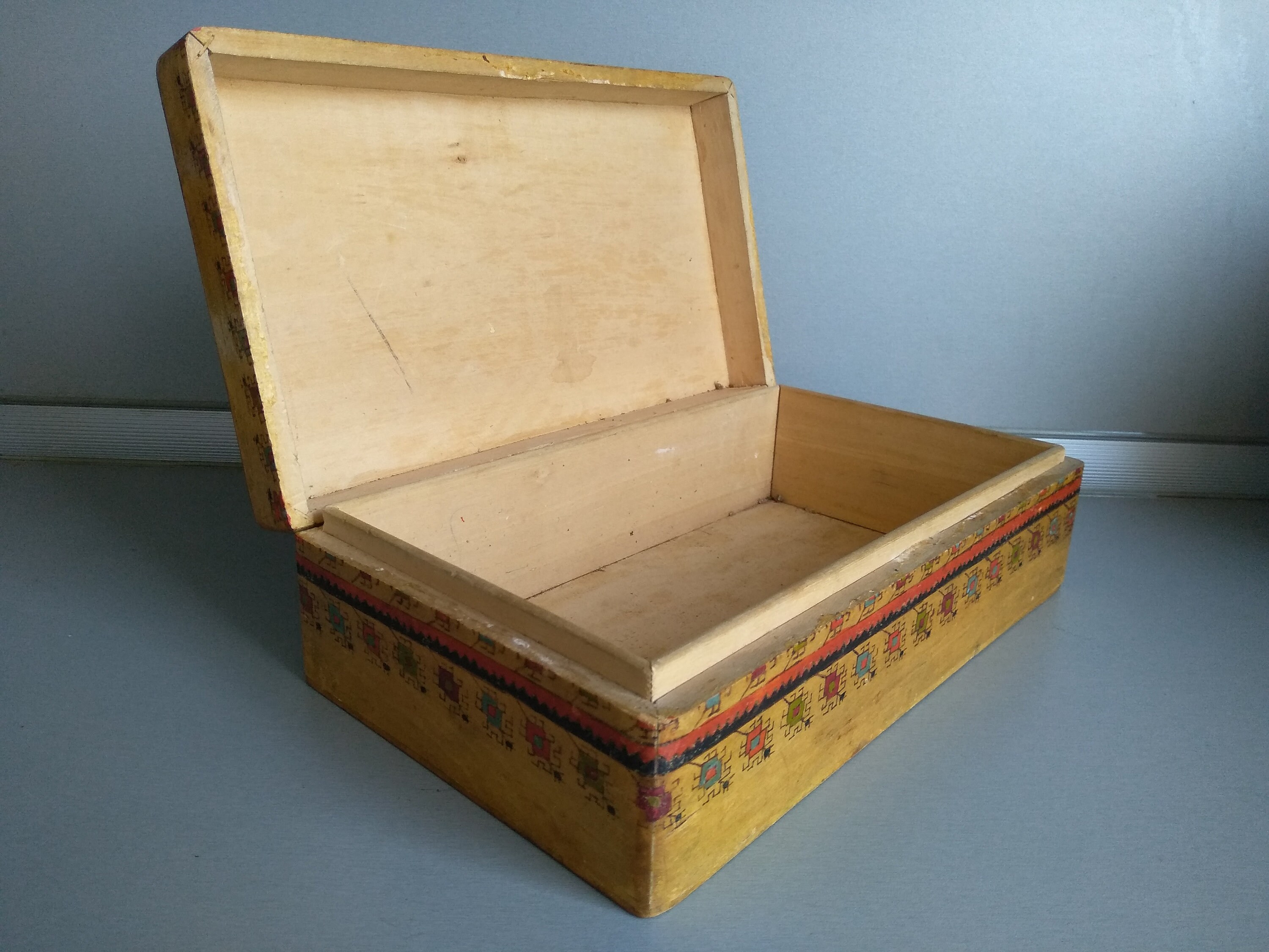 Vintage Pyrography Box Vintage Wooden Box Vintage Handmade - Etsy