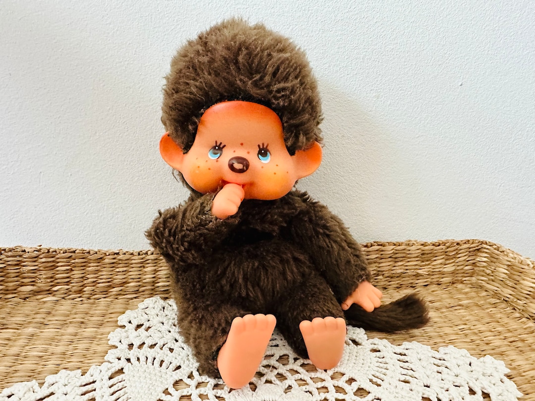 Vintage Sekiguchi Monchhichi Toy Collectible Monchhichi Stuffed Monkey ...