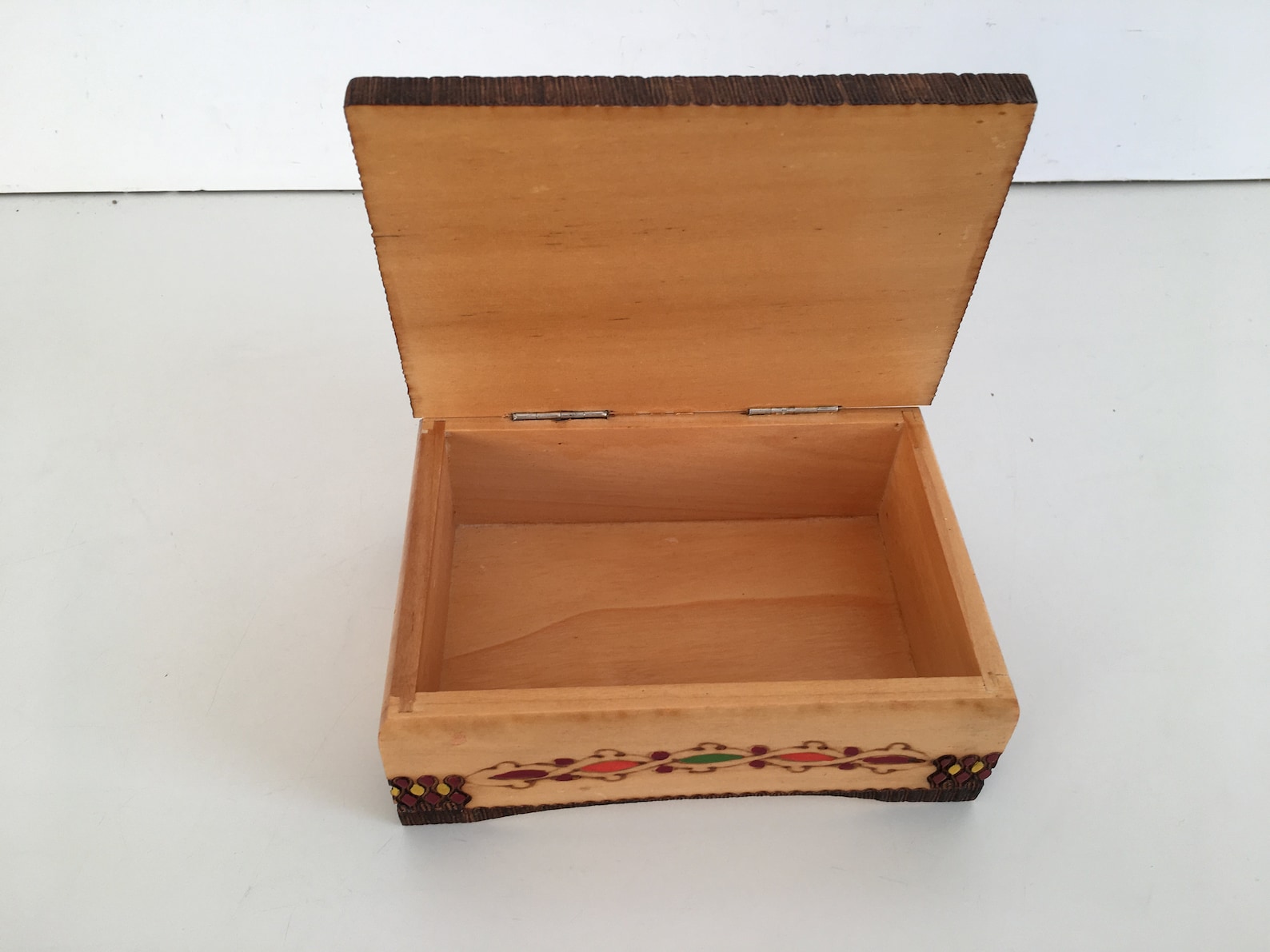 Vintage Pyrography Small Box Vintage Wooden Box Vintage - Etsy