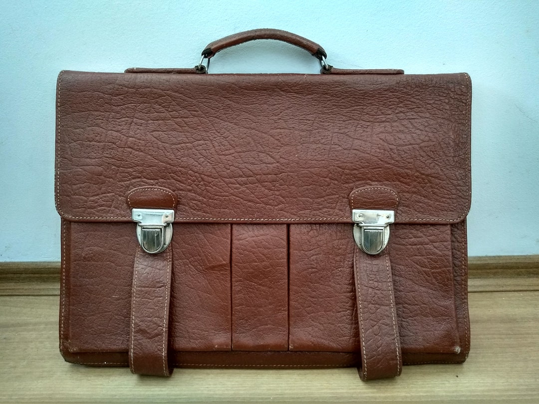 Documents Bag - Men's Handbag - Genuine Leather Document Bag - Business ...