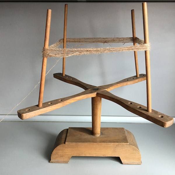 Antique Wool Spinning Wheel - Etsy