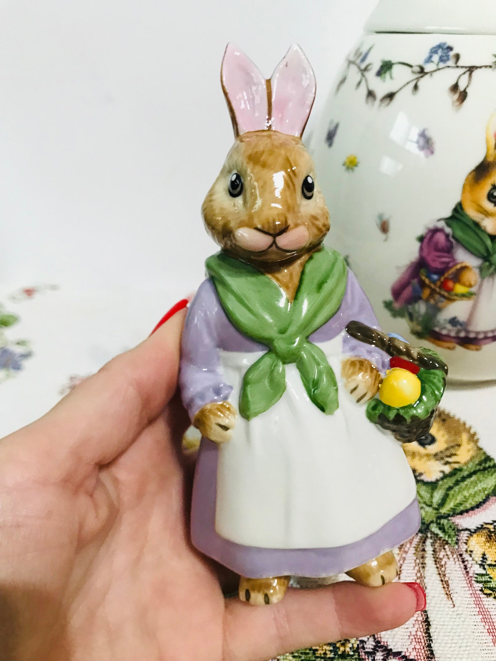 NEVER USED - Villeroy & Boch Bunny Tales Mamma Emma in Original Box - Etsy