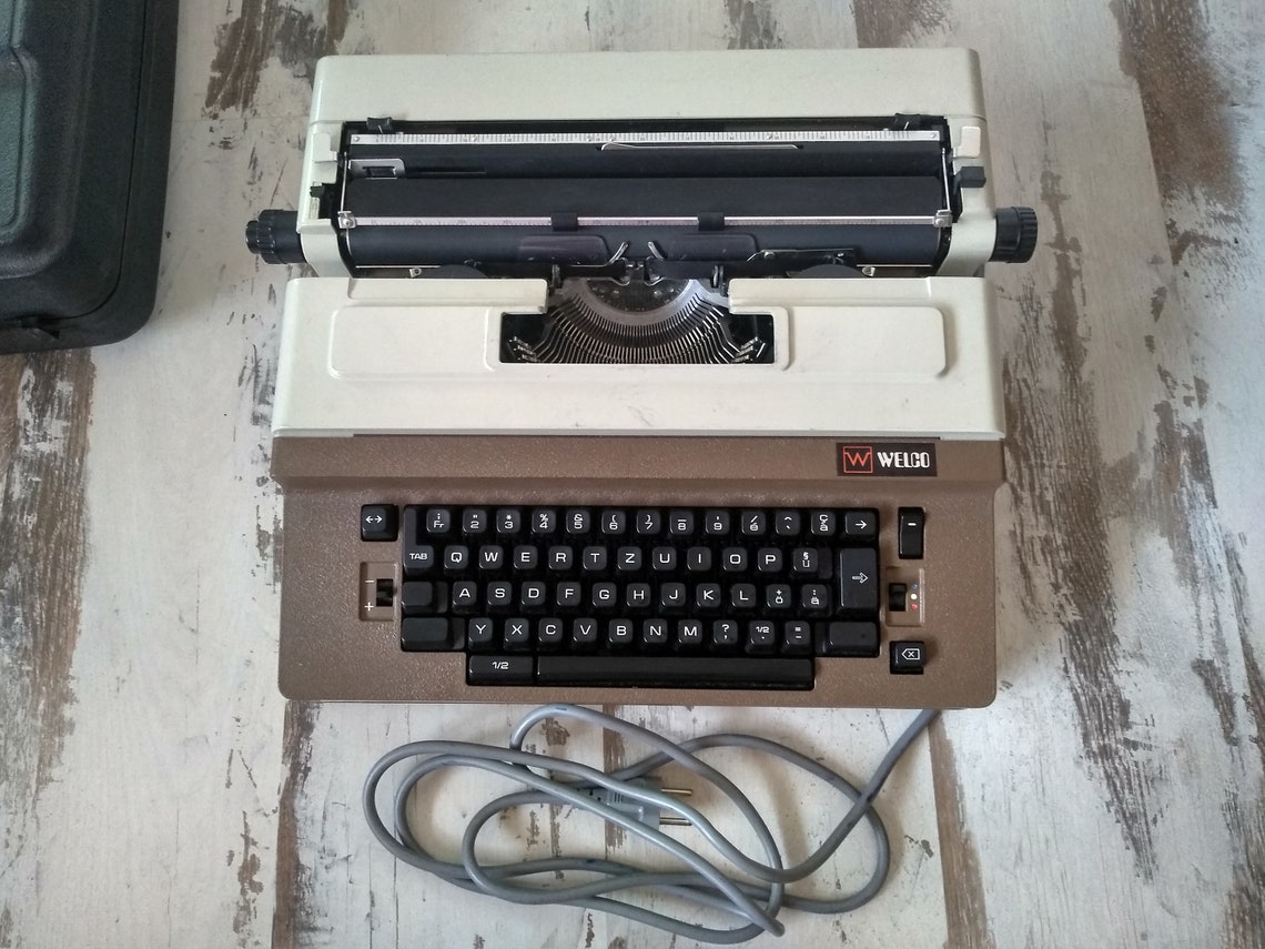 Electric Typewriter WELCO Тypewriter WELCO Japanese | Etsy