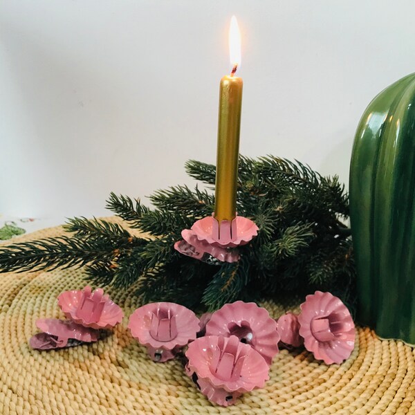 Christmas Tree Candle Holders - Etsy