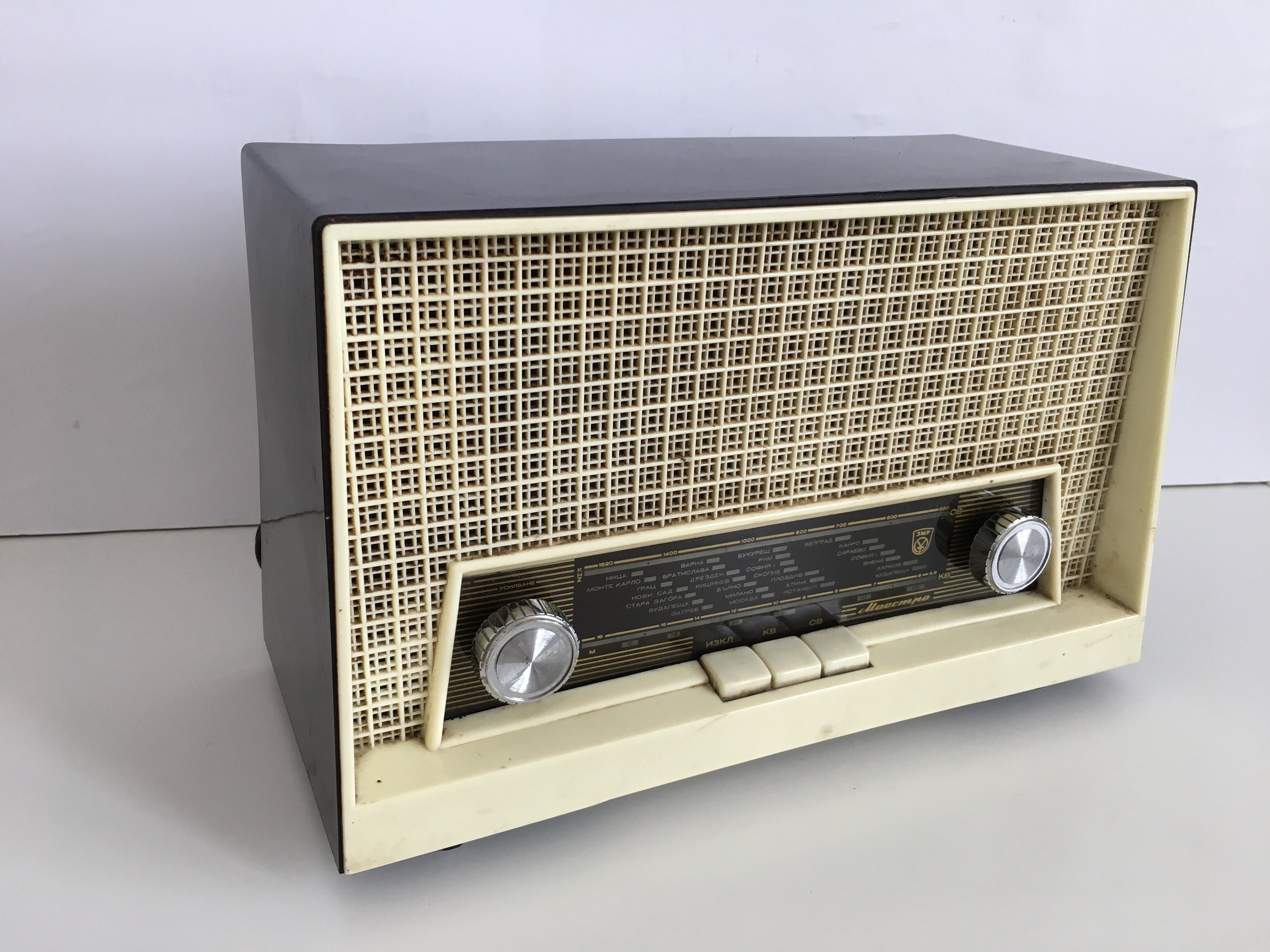 Retro Radio Vintage Radio Retro Decor Bakelite Radio | Etsy