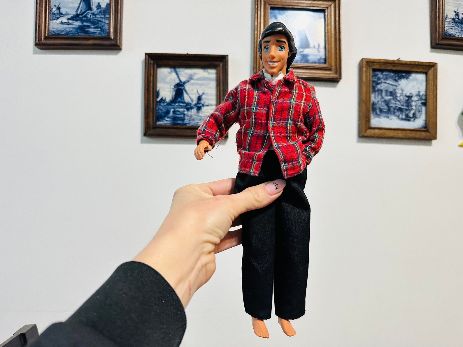 Vintage Mattel 1968 Disney Prince Eric Little Mermaid Ken Doll - Etsy