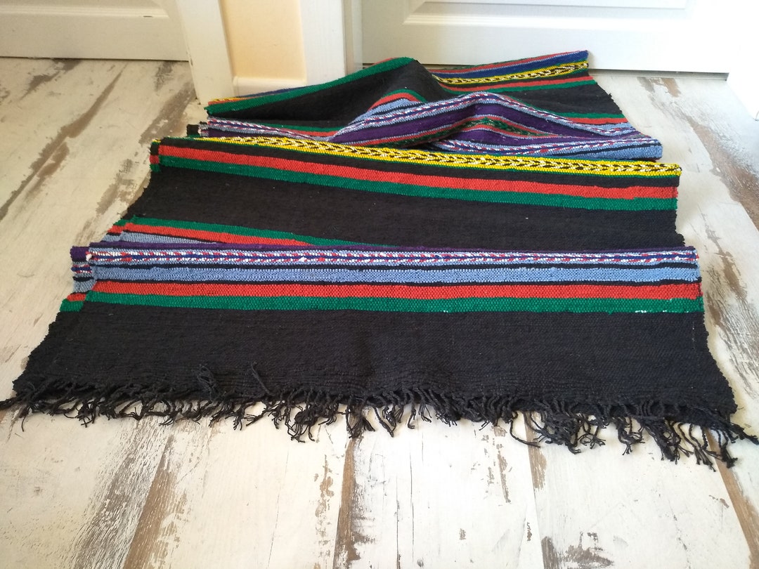 NEVER USED - Bulgarian Rug - Traditional Bulgarian Folk Art - Vintage ...