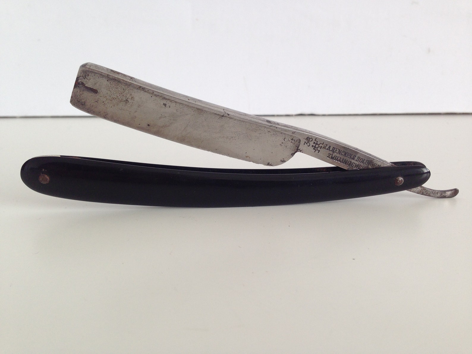 Razor Solingen -razor Solingen ZWILLING Swerk - Antique Straight Razor ...
