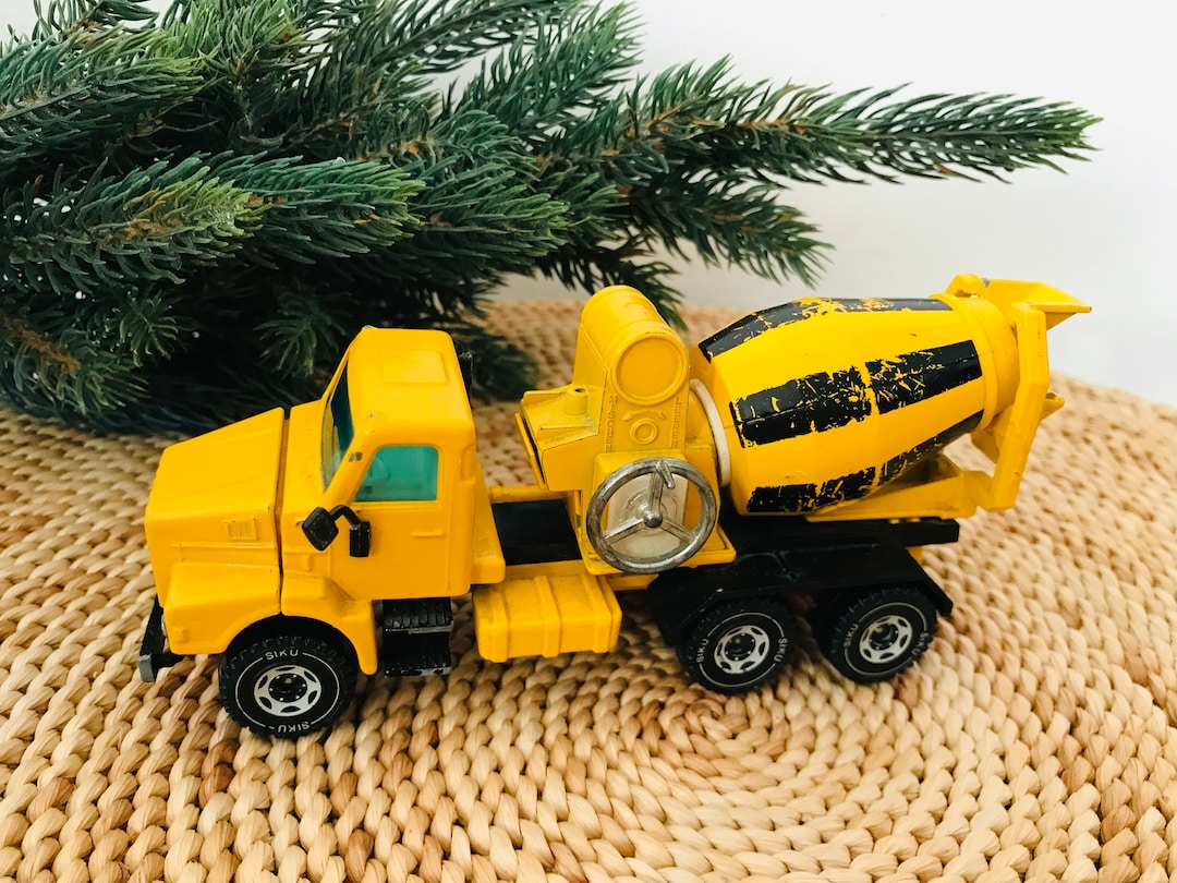 Vintage SIKU Volvo Concrete Mixer - Etsy